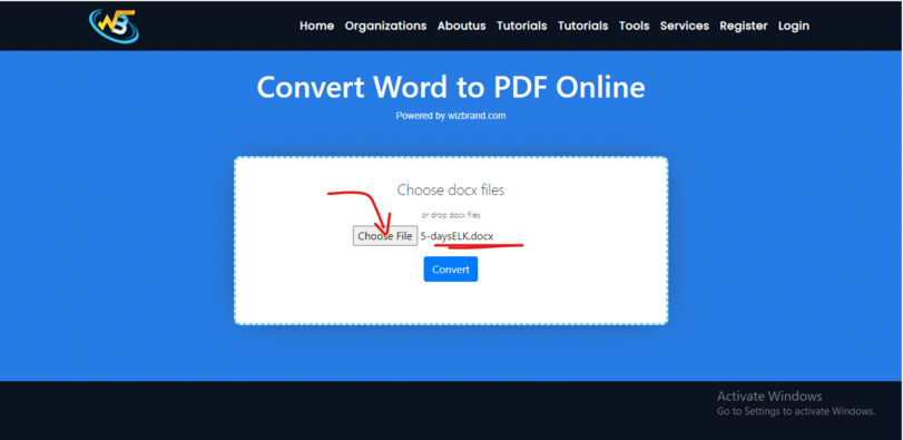 How to convert Word documents into Pdf through online mode? - DevOps ...