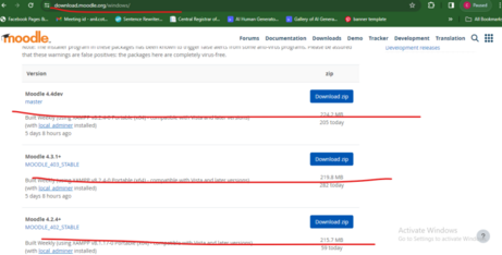 How to install moodle on windows and run on the localhost? - DevOps | SRE | DevSecOps