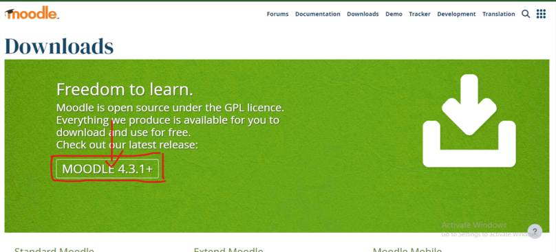 How to install moodle on windows and run on the localhost? - DevOps | SRE | DevSecOps